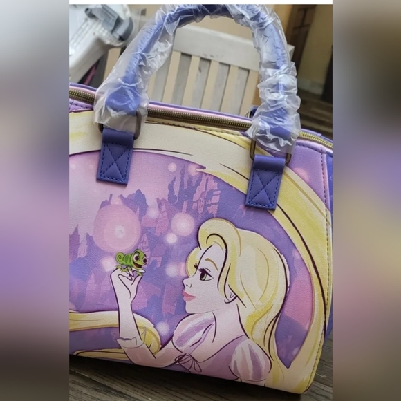 Loungefly | Bags | Loungefly Disney Tangled Rapunzel Satchel Bag | Poshmark